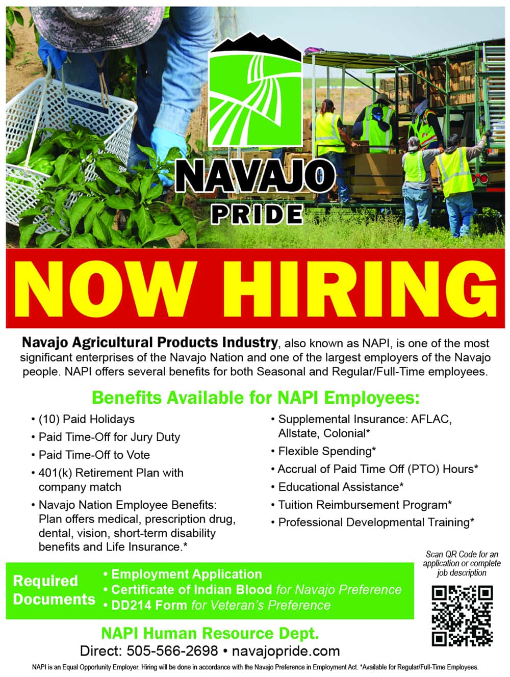 Navajo Agricultural Products Industry Napi at Ryan Hannum blog