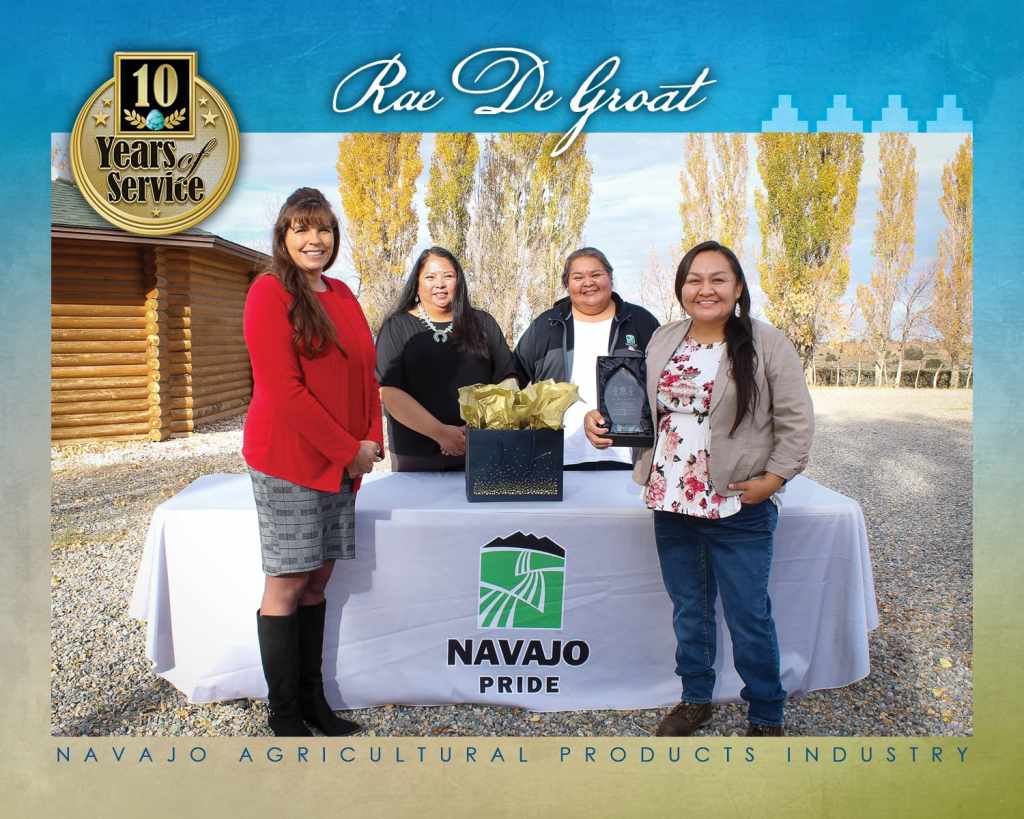 2021 Years of Service Awards – Navajo Agricultural Products Industry