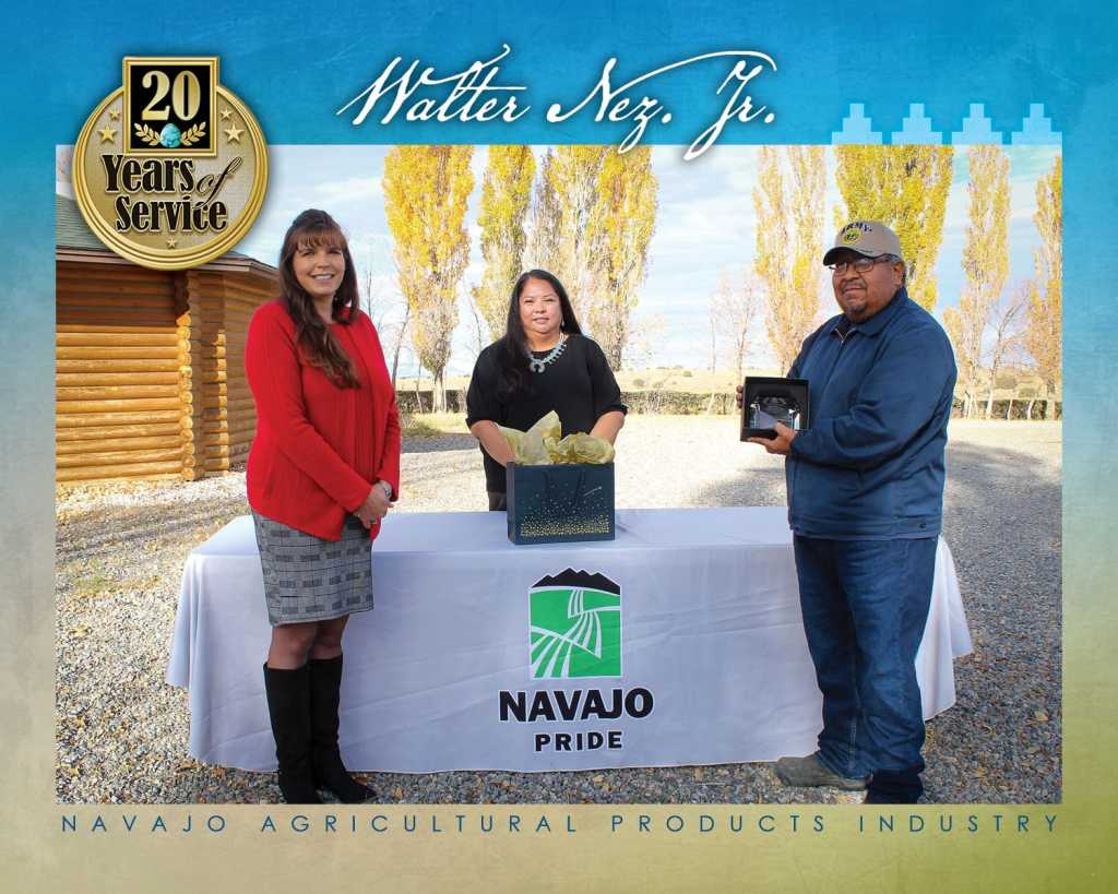 2021 Years of Service Awards – Navajo Agricultural Products Industry