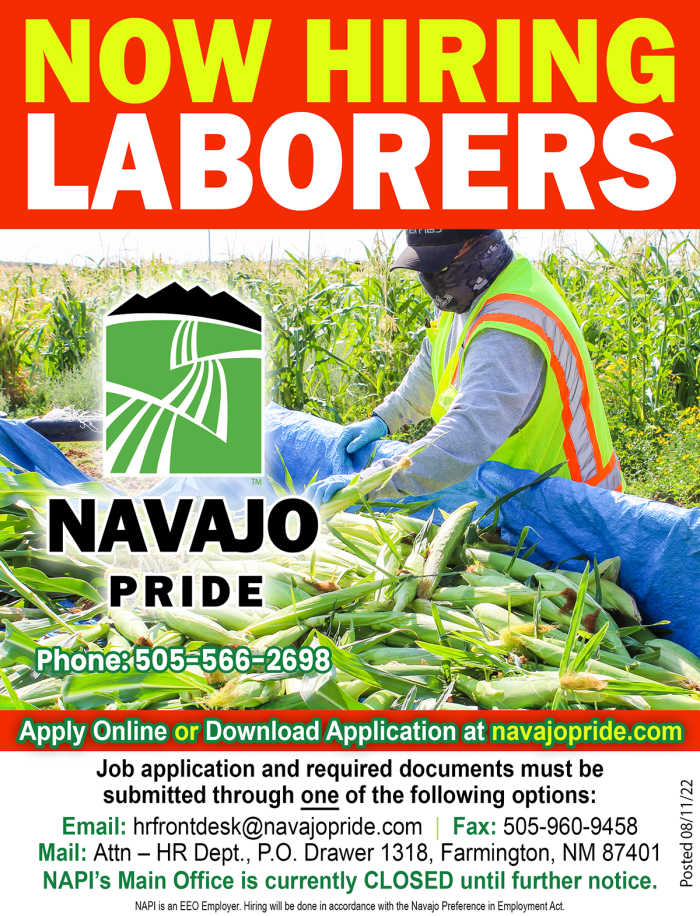 Navajo Agricultural Products Industry Napi at Ryan Hannum blog